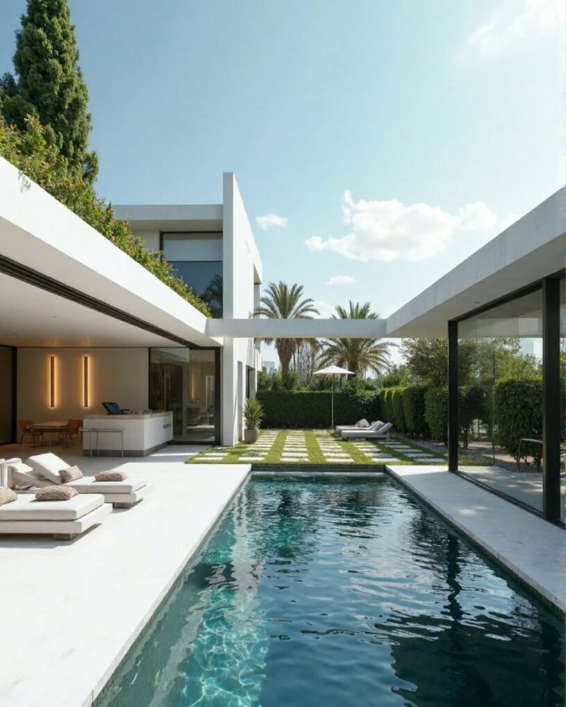 17 Splash & Bloom: Stunning Pool Garden Ideas that Feel Like Out of Town