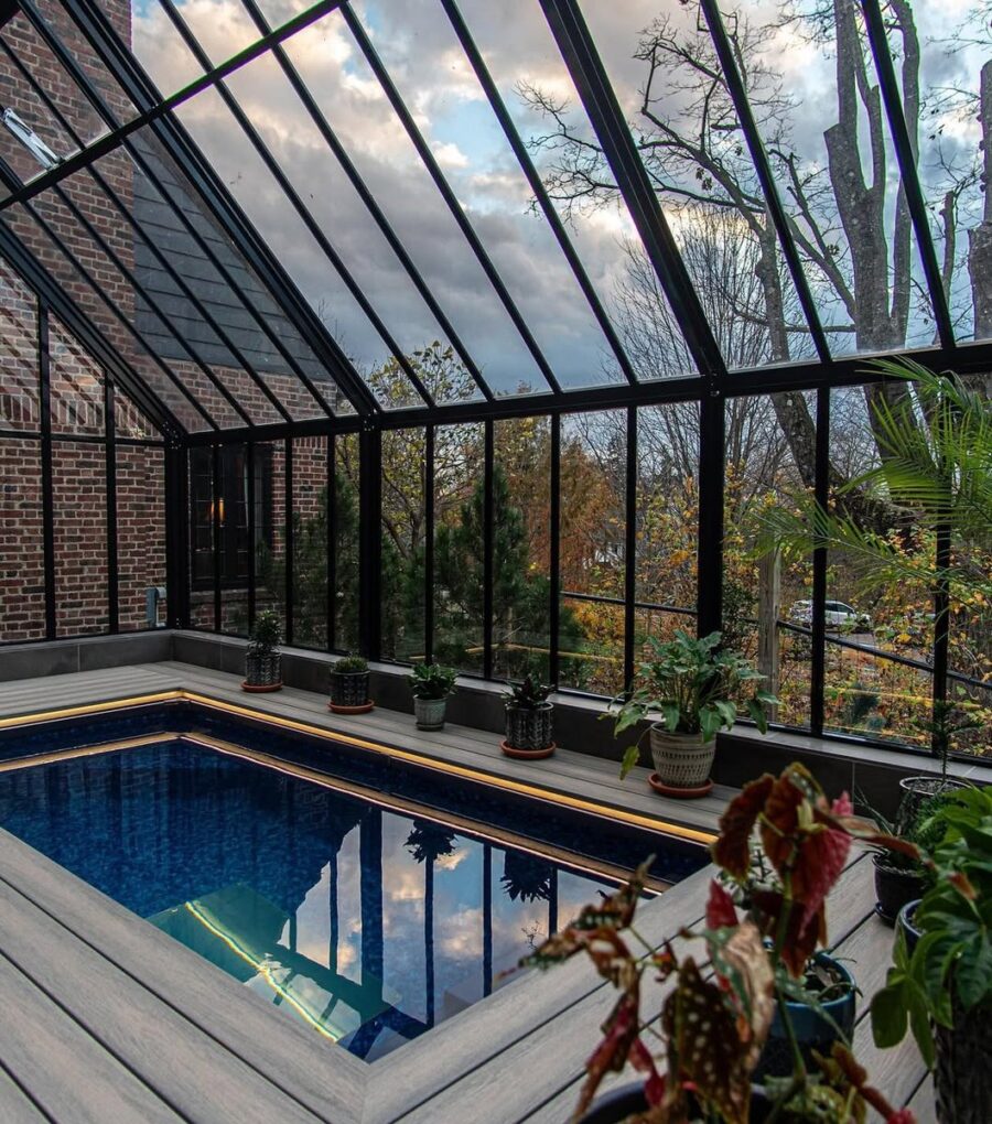 17 Splash & Bloom: Stunning Pool Garden Ideas that Feel Like Out of Town